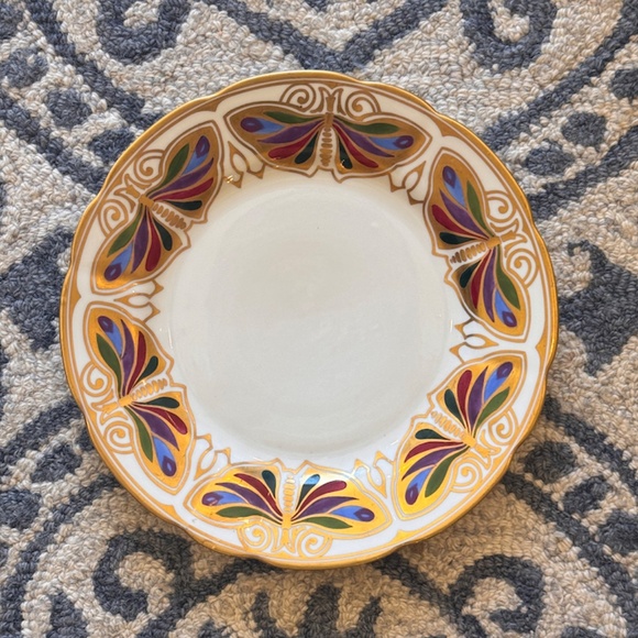 SAXE | Dining | Charles Ahrenfeldt Son Saxe Butterfly Porcelain Scallop ...
